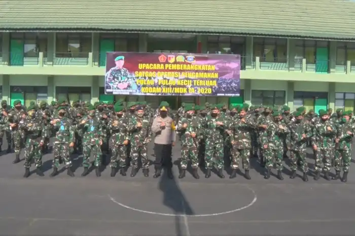 Korem 131 Santiago Siagakan Personel di Perbatasan Indonesia & Filipina ...