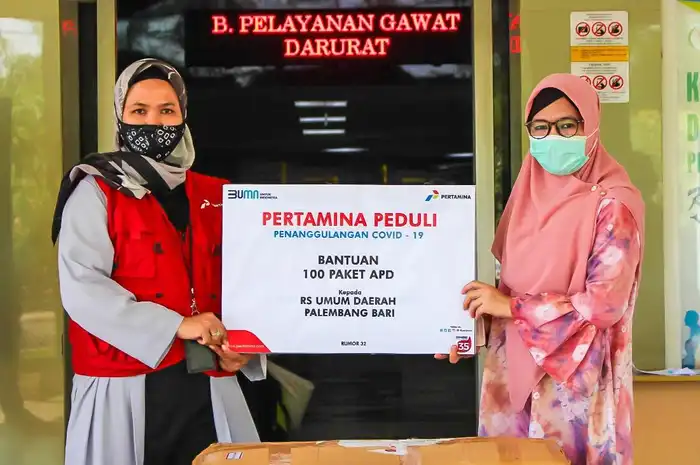 Bantuan APD Pertamina Untuk Mencegah Penyebaran Virus Covid-19 di Kota ...