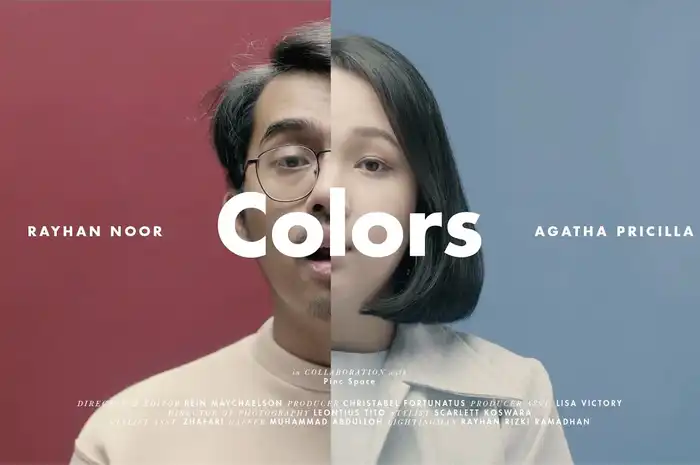Lirik Lagu 'Colors' - Rayhan Noor featuring Agatha Priscilla - Sonora.id