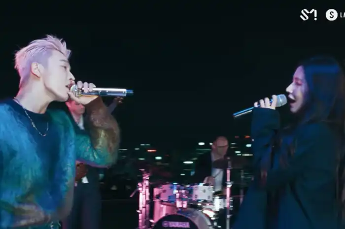 Lirik Lagu ‘Blue Moon’ - Donghae Suju ft dan Miyeon (G)I-DLE, dengan ...