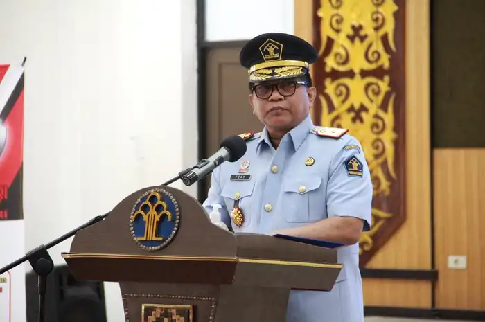 Fery Monang Sihite, Melantik Dua Pejabat Administrasi Dan Tiga Fungsional di Kanwil Kemenkumham ...