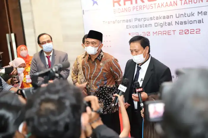 Menko PMK Muhadjir Effendy Resmi Buka Rakornas Bidang Perpustakaan 2022 - Sonora.id