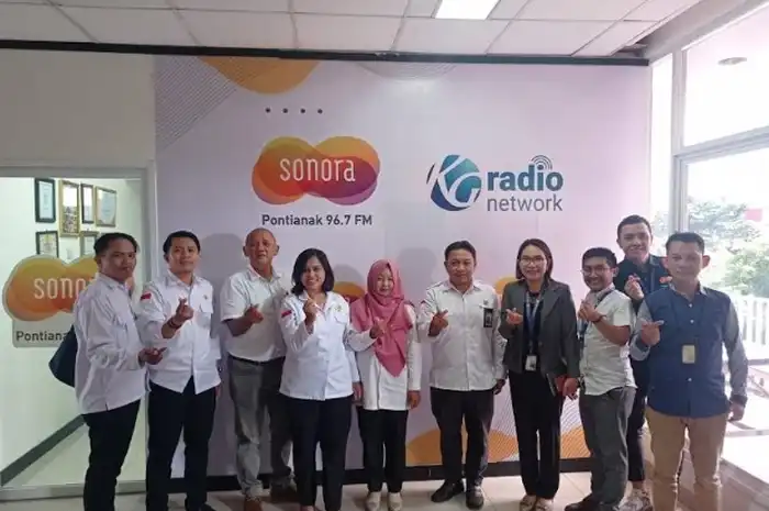 KPID Kalbar Berkunjung ke Radio Sonora Pontianak dalam Proker 100 Hari ...