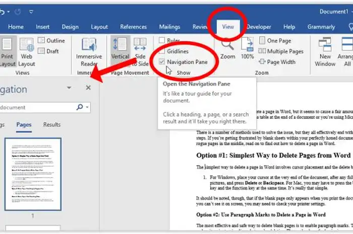 Simple dan Cepat, Ini 3 Cara Menghapus Halaman Kosong di Word! - Sonora.id