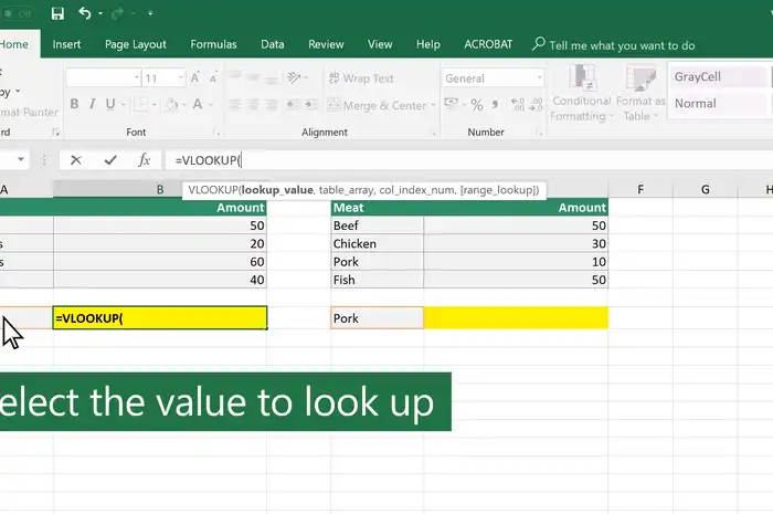 Berikut Ini Rumus VLOOKUP Beda Sheet dan Contoh Cara Menggunakannya ...