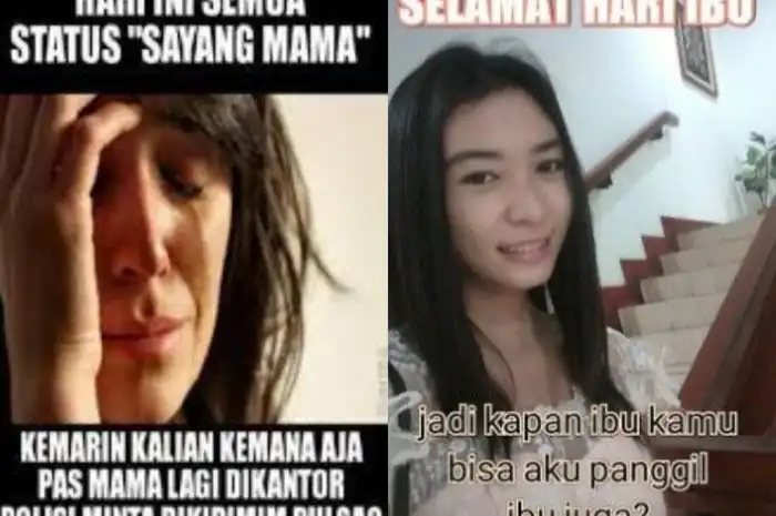 21 Meme Hari Ibu, Lucu tapi Tetap Menyentuh! Selamat Hari Ibu! - Sonora.id
