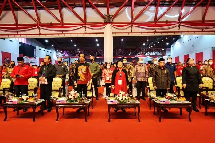 HUT EMAS PDI Perjuangan, Ribuan Kader Penuhi JI Expo - Sonora.id