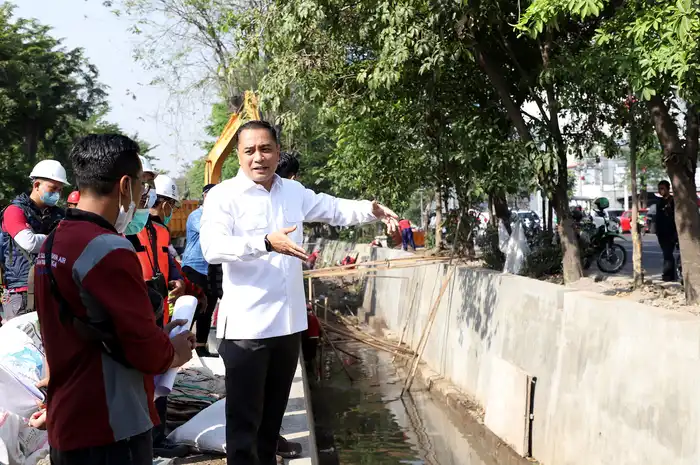 Proyek Drainase Avour Wonorejo Dilanjutkan, Pemkot Tambah Enam Rumah ...