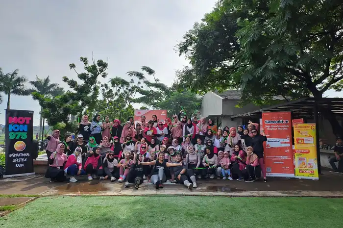 Samcobion Lakukan Gerak Sehat bareng Motion Radio - Sonora.id