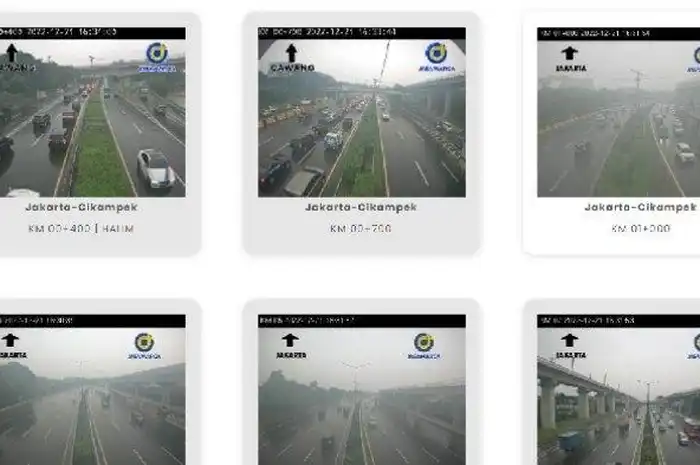 Simple dan Mudah, Ini 6 Cara Cek CCTV Jalan TOL Secara Online - Sonora.id