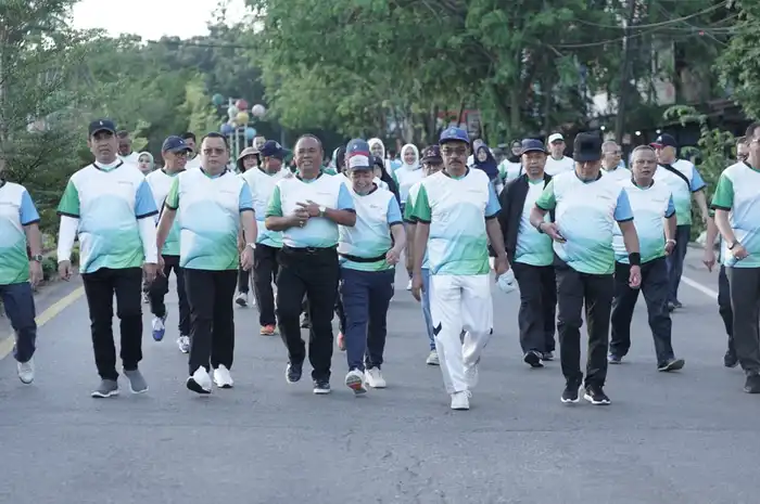 Jalan Santai HUT ke-59 Bank Kalbar Digelar Serentak - Sonora.id