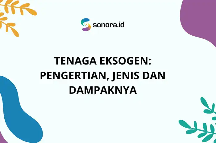 Tenaga Eksogen: Pengertian, Jenis dan Dampaknya - Sonora.id
