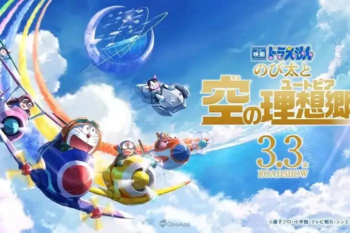 Sinopsis Film 'Doraemon: Nobita's Sky Utopia' yang Sudah Tayang di Bioskop Hari Ini! - Sonora.id