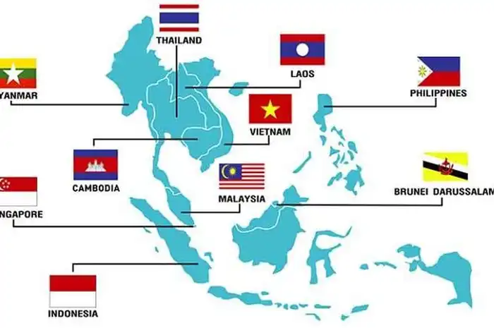 Berikut Ini adalah Daftar Lengkap Batas-Batas Wilayah Asia Tenggara ...