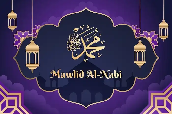 40 Contoh Poster Maulid Nabi 2023 yang Islami, Keren, dan Menarik ...