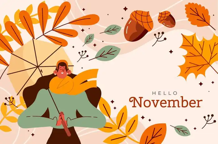 25 Gambar Selamat Datang November 2023: Indah, Keren, Menarik - Sonora.id
