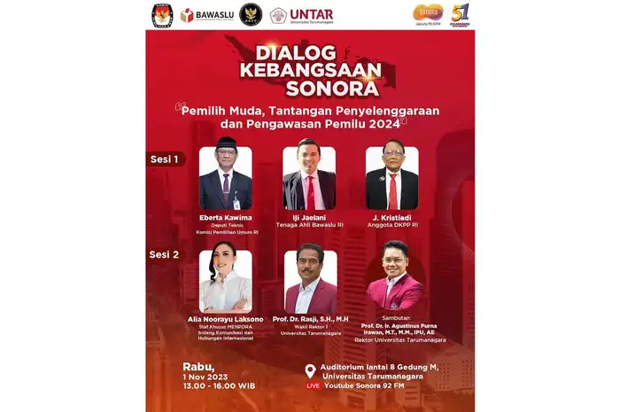 Sonora FM Gelar Dialog Kebangsaan di Universitas Tarumanegara - Sonora.id