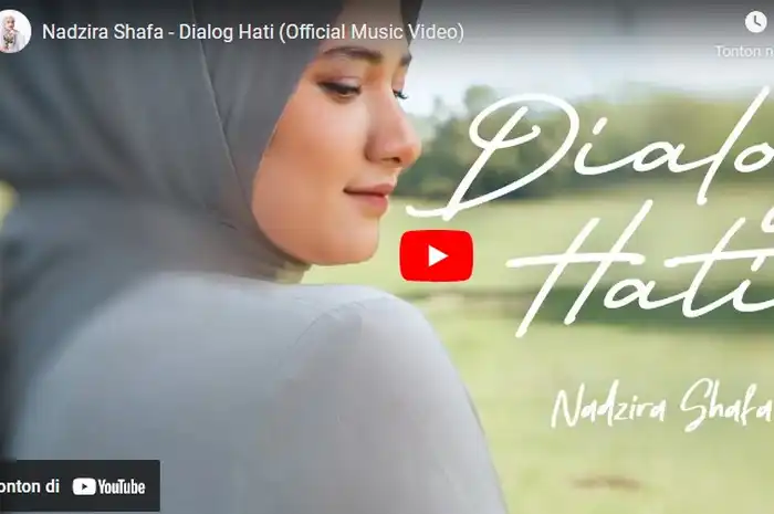 Lirik Lagu Dialog Hati - Nadzira Shafa, Hai Dunia Tidak Seburuk Itu - Sonora.id