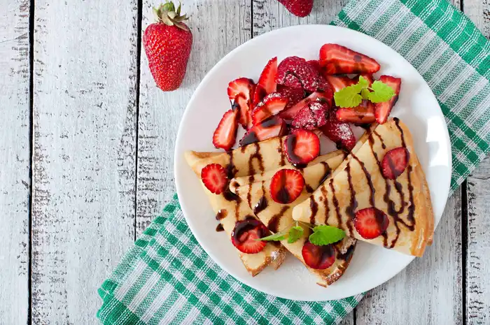 3 Resep Crepes yang Mudah, Enak, Krispi, dan Manis - Sonora.id