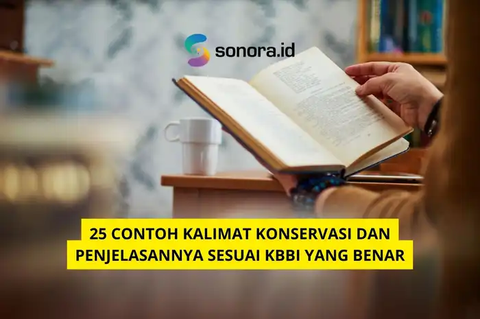 25 Contoh Kalimat Konservasi dan Penjelasannya Sesuai KBBI yang Benar ...