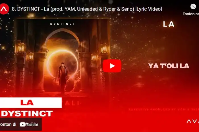 Lirik Lagu Arab La (Albi Da Eda) Dystinct yang Viral di TikTok - Sonora.id