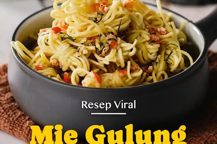 Resep Membuat Mi Gulung Cabai Garam yang Sedang Viral - Sonora.id