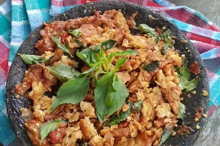 Resep Membuat Tempe Pecak Sambal Bawang yang Ringkas - Sonora.id