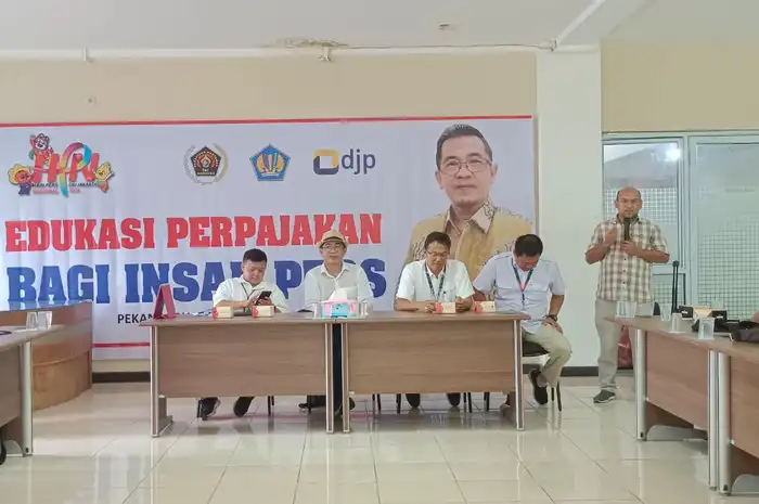 Kantor Wilayah DJP Riau Edukasi Perpajakan Bagi Para Insan Pers - Sonora.id