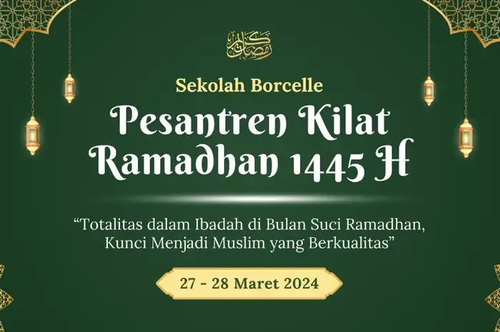 15 Banner dan Spanduk Pesantren Kilat 2024: Islami dan Menarik - Sonora.id