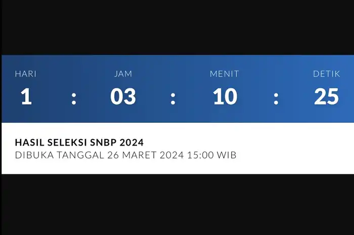 51 Link Pengumuman SNBP 2024, Bisa Dilihat Besok Pukul 15.00 WIB ...