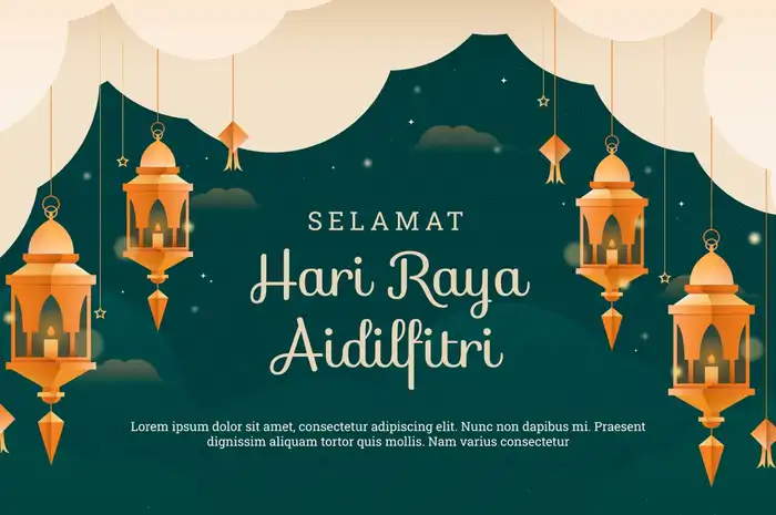 40 Contoh Kartu Ucapan Hampers Lebaran, Desain Menarik dan Kreatif ...