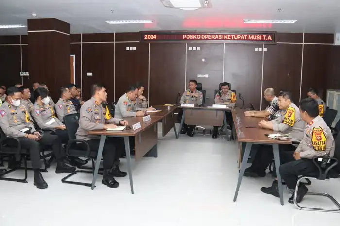 Tim Sops Polri Lakukan Supervisi Operasi Ketupat Musi 2024 - Sonora.id