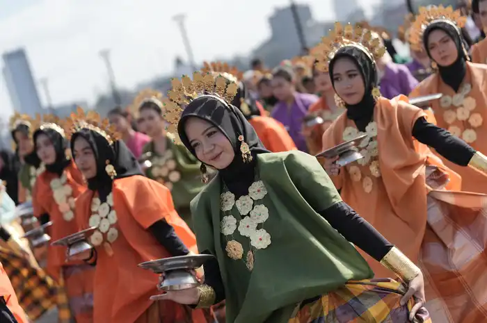 Libatkan 24.913 Pelajar, Sulsel Menari Pecahkan Dua Rekor MURI - Sonora.id