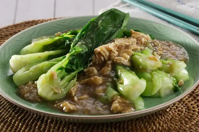 Resep Pakcoy Bawang Putih, Hidangan Sehat dan Gampang Dibuat - Sonora.id