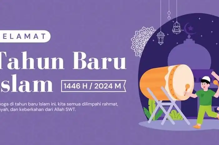 40 Banner dan Spanduk Tahun Baru Islam 2024 1 Muharram 1446 H, Islami - Sonora.id