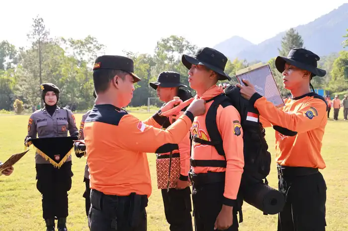 Kesiapsiagaan Bencana Alam, Polda DIY Adakan Pelatihan Kemampuan Dasar ...