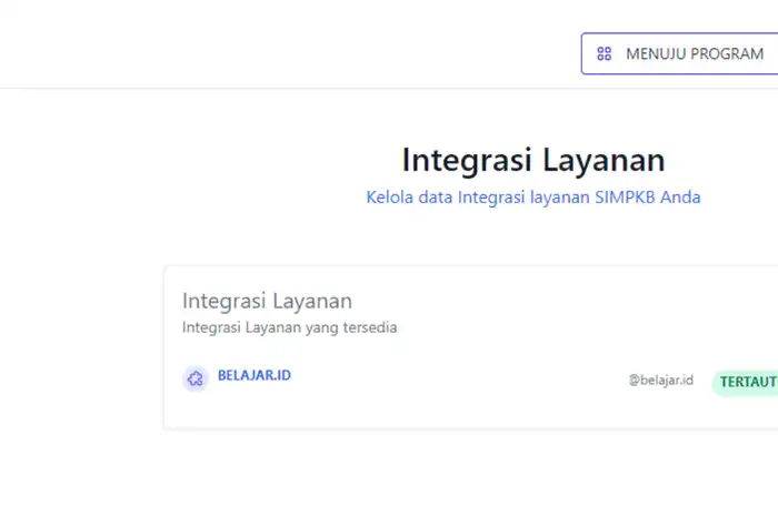 Para Guru Wajib Tahu, Ini Cara Menautkan Akun Belajar ID dengan SIMPKB ...