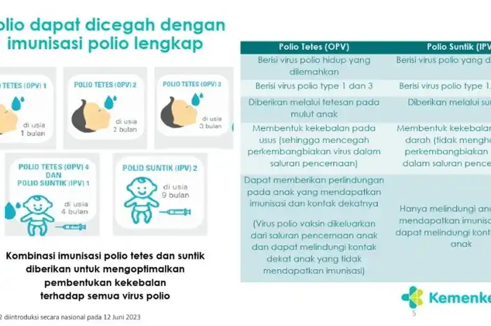 Pin Polio 2024: Pengertian, Jadwal, dan Cara Pemberian Lengkap! - Sonora.id