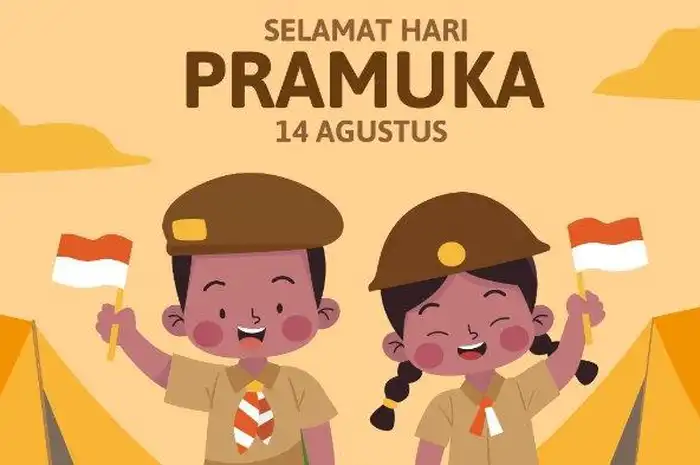 Teks Dwi Darma Pramuka dan Contoh Pengamalannya - Sonora.id