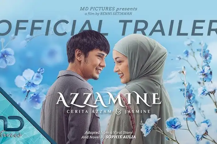Sinopsis 'Azzamine', Film Romantis yang Diangkat dari Novel - Sonora.id