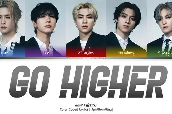 Lirik dan Terjemahan 'Go Higher', Single Terbaru WayV yang Baru Rilis - Sonora.id