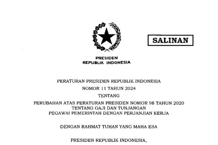 Besaran Gaji dan Tunjangan PPPK Terbaru 2024, Ini Link Unduh Perpres - Sonora.id