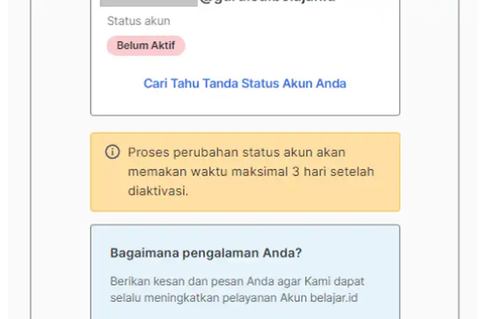 Cara Mengaktifkan Akun belajar.id, Melalui Login dan Pengecekan Status ...