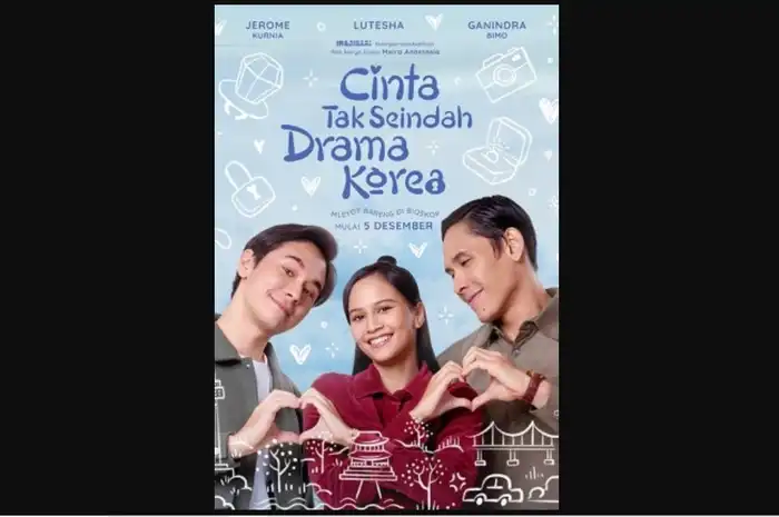 Sinopsis Film Cinta Tak Seindah Drama Korea: Kisah Cinta Segitiga! - Sonora.id