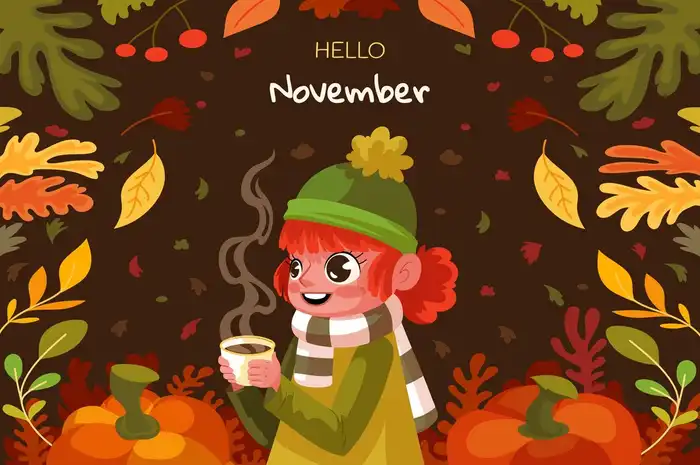 35 Gambar Ucapan Selamat Datang Bulan November 2024 yang Ceria - Sonora.id