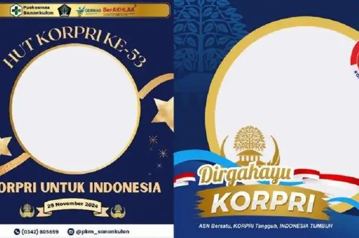 30 Link Twibbon HUT Korpri 2024 yang ke-53 dan Cara Menggunakannya ...