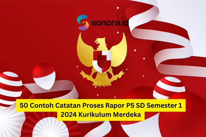 50 Contoh Catatan Proses Rapor P5 SD Semester 1 2024 Kurikulum Merdeka ...