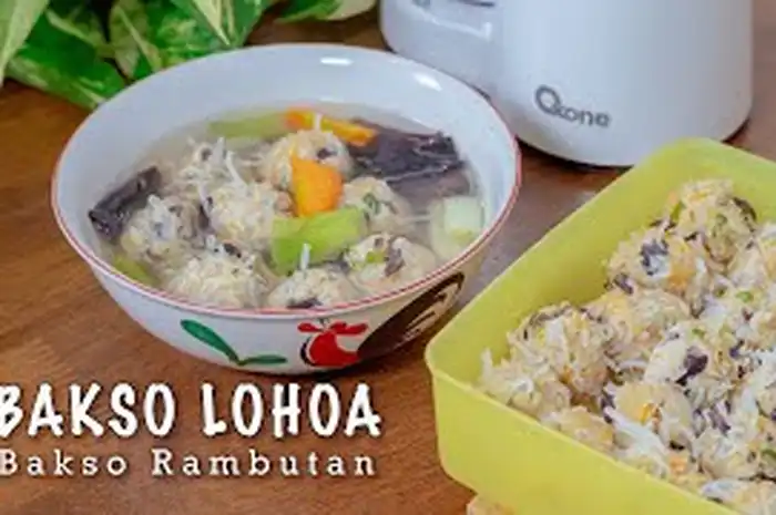 Resep Membuat Bakso Lohoa, Kudapan ala Chinese Food yang Hangat - Sonora.id