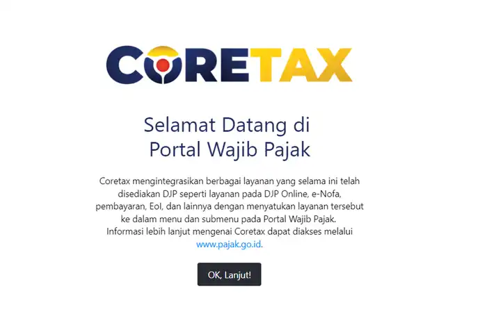 Cara Login Coretax DJP 2025, Portal untuk Seluruh Layanan Pajak - Sonora.id