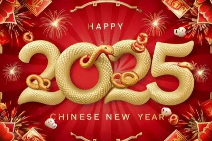 40 Gambar Ucapan Imlek 2025, Desain Meriah, Kreatif dan Keren - Sonora.id